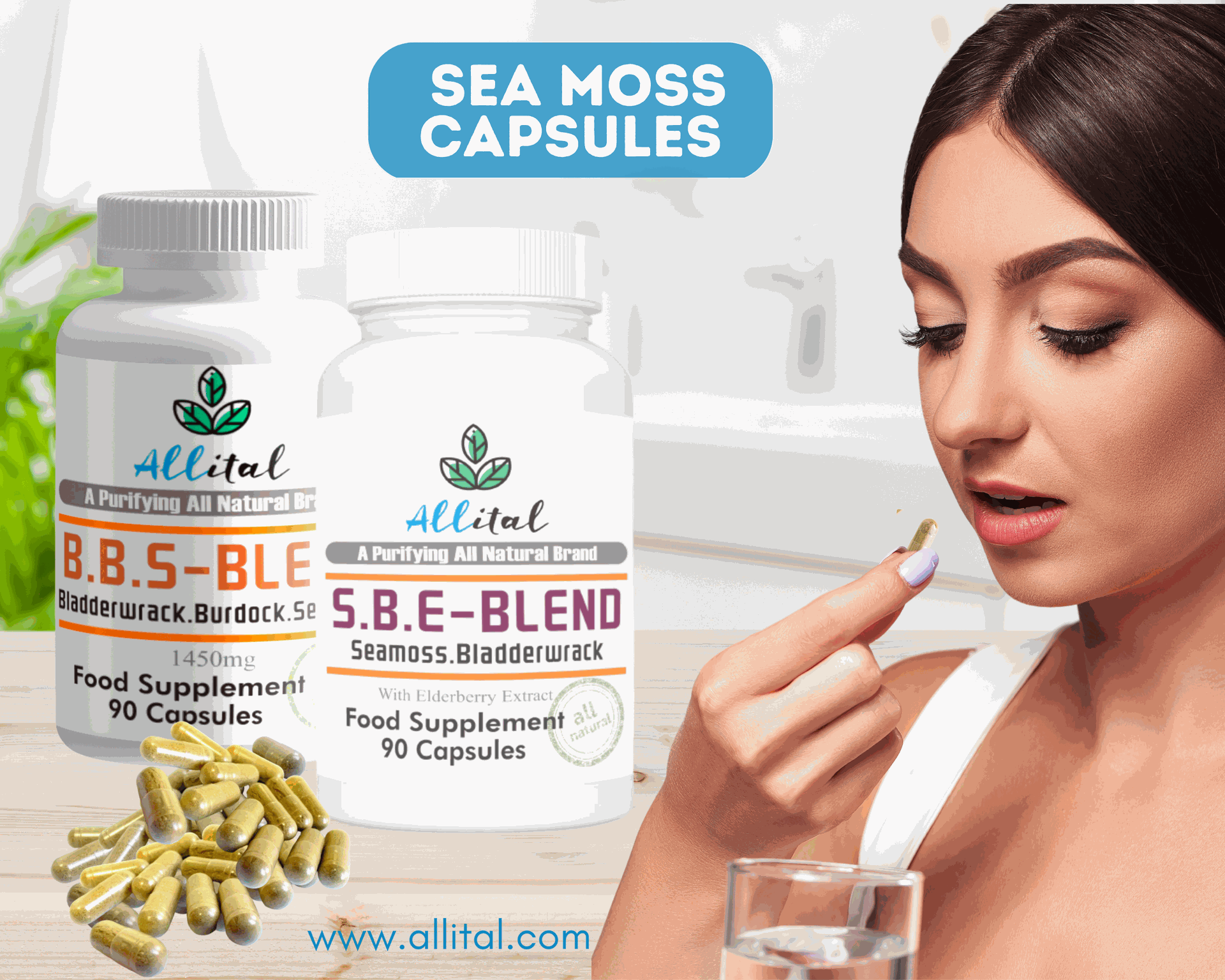 Sea Moss Capsules Benefits, Dosage, and Nutrients.
